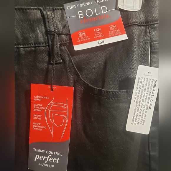 BOLD elements | Jeans | Skinny Black Pants | Poshmark